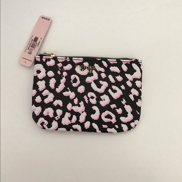 Victoria's Secret | Bags | Victorias Secret Coin Purse Black Pink ...